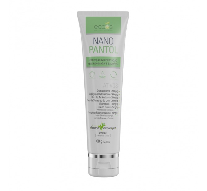 Nano Pantol 60g - Creme de Regeneração, Proteção e Micropgmentação ...