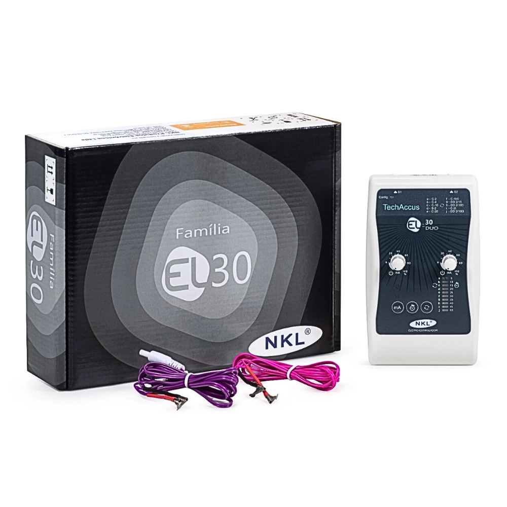 EL30 Duo Tech Accus: Eletroestimulador da NKL | BCMED