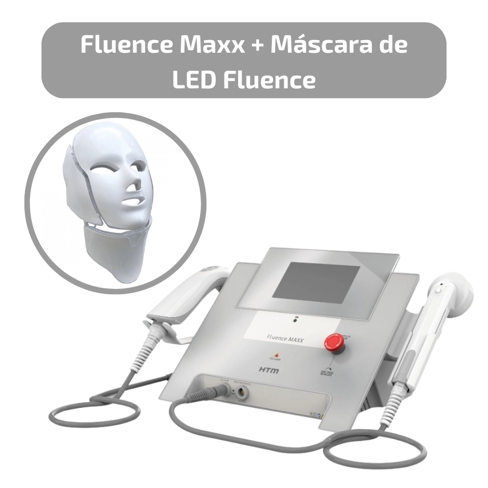Kit Fluence Maxx + Máscara Fototerapia LED Facial para Fluence - HTM ...